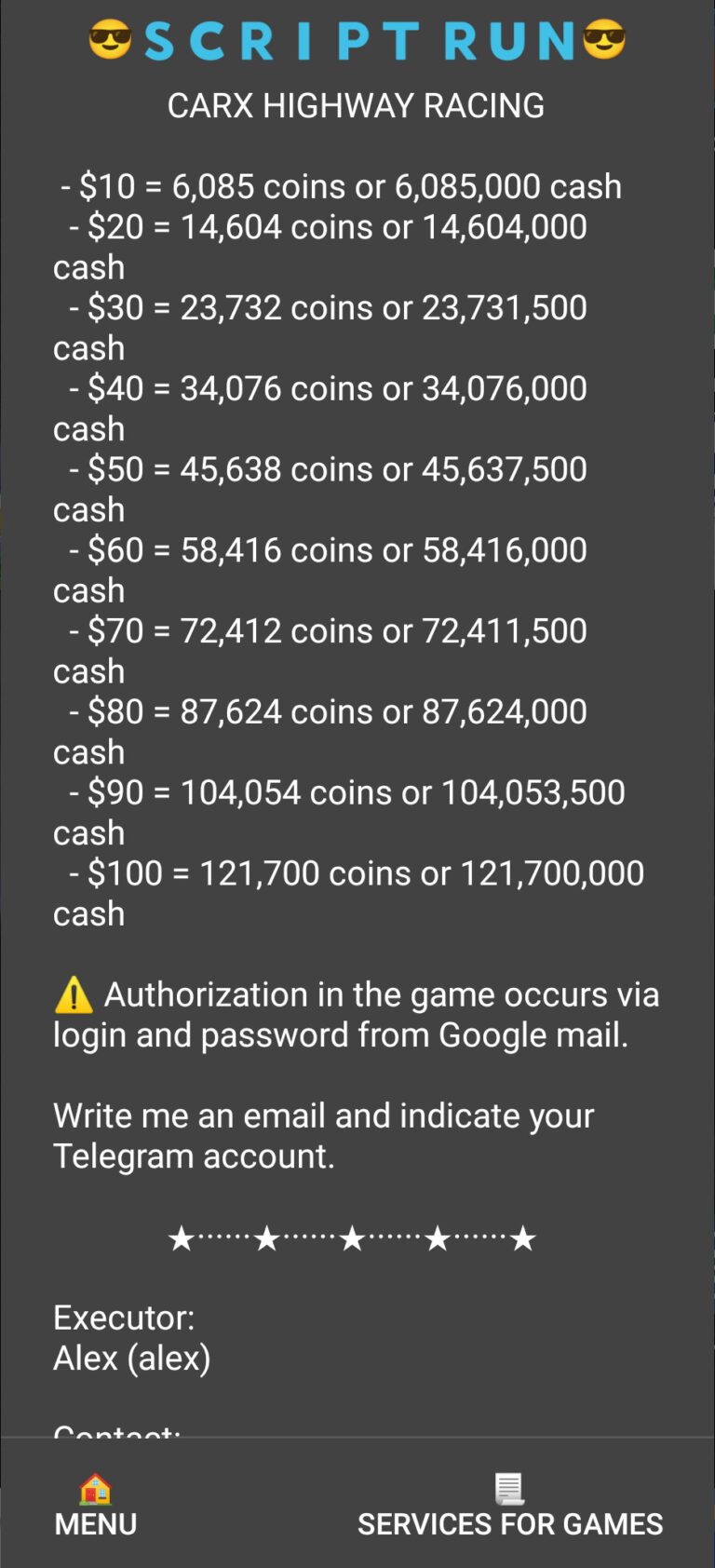 💥 Script-Run.lua for Games and GameGuardian - Scripts and services for mobile games from Script ...